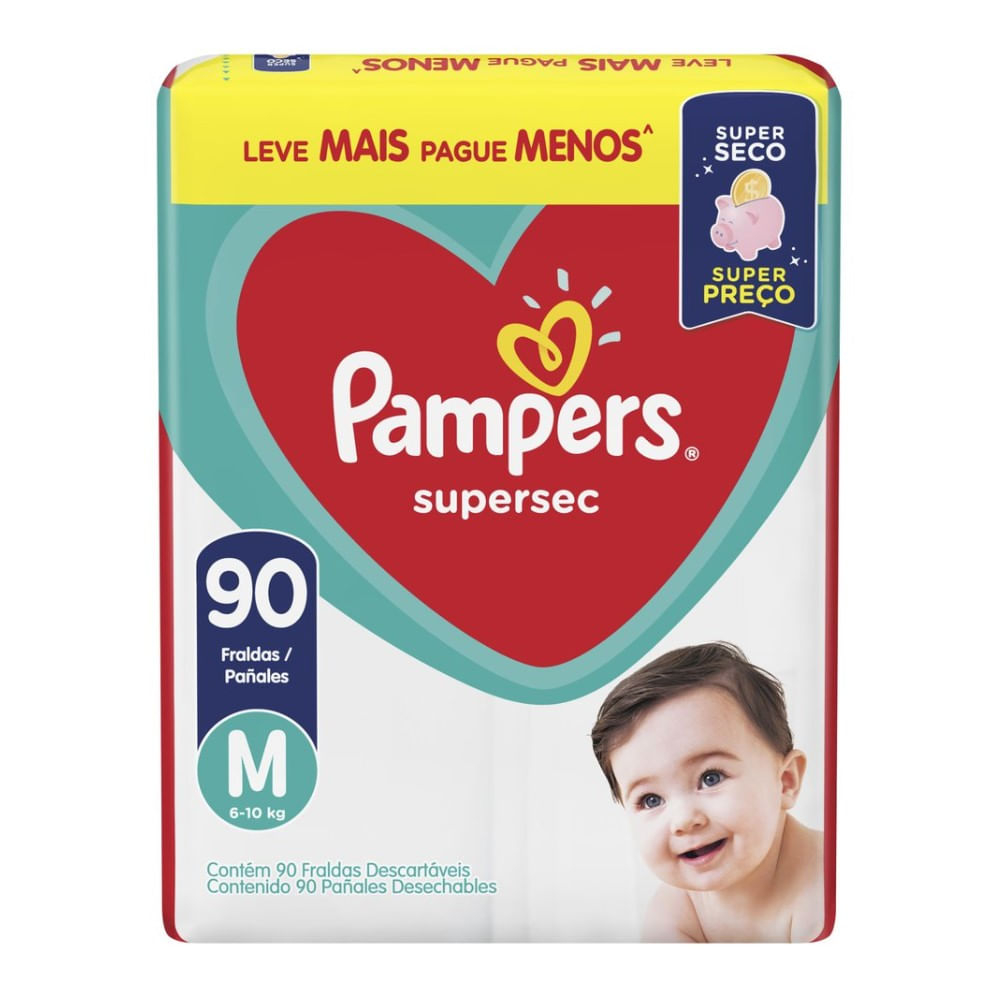 Pampers: produtos com menor preço na Droga Raia