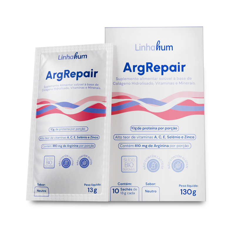 SUPLEMENTO PARA CICATRIZAÇÃO - ARG REPAIR - 10 SACHÊS DE 13G SABOR ...