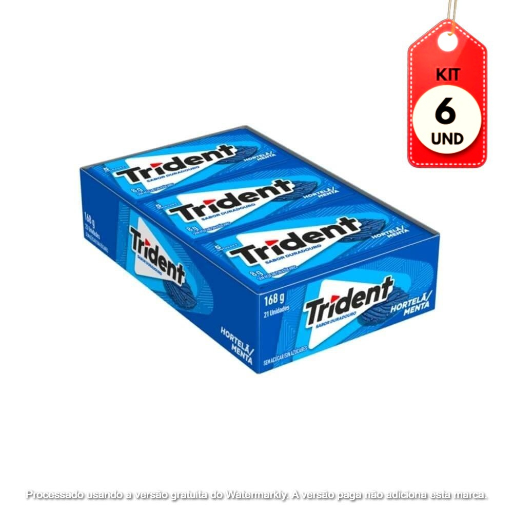 Trident: produtos com menor preço na Droga Raia