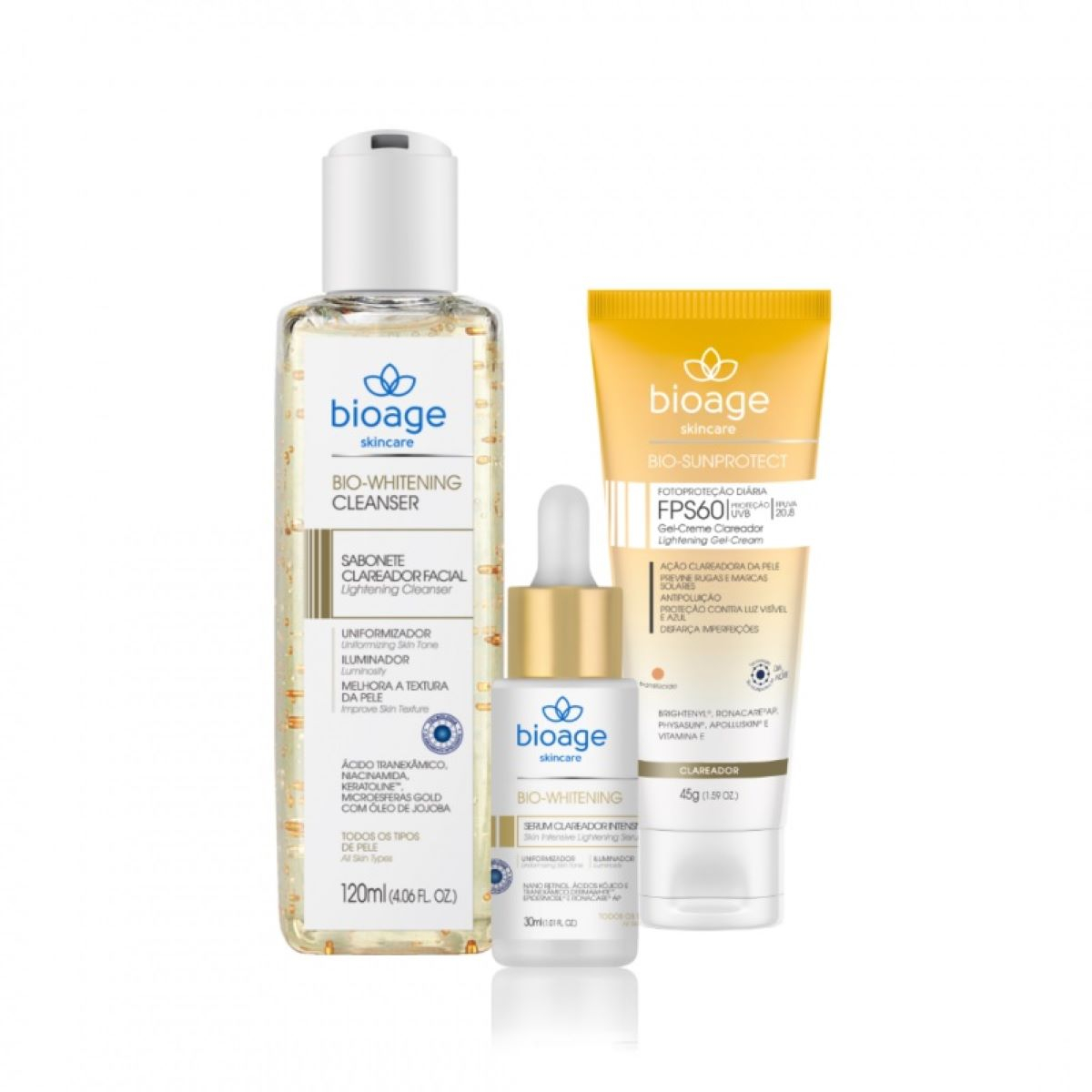 Bioage: produtos com menor preço na Droga Raia