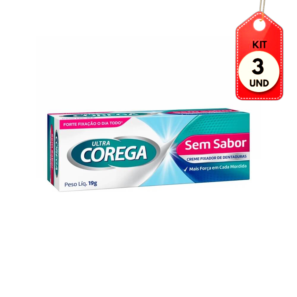 Corega: produtos com menor preço na Droga Raia