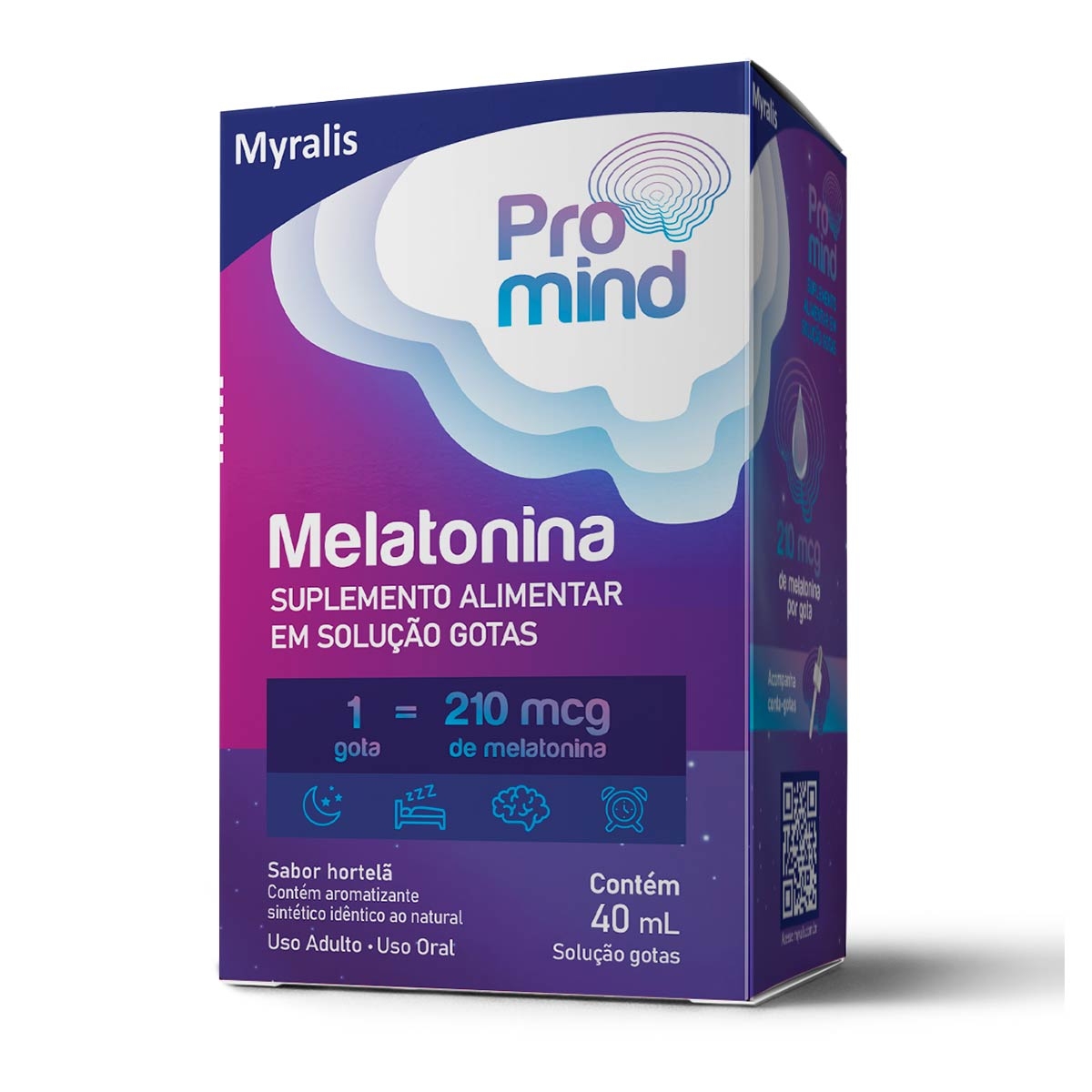 Promind Melatonina 40ml | Droga Raia