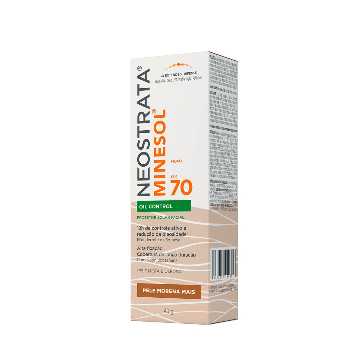 Protetor Solar NeoStrata Minesol FPS 70 Oil Control Facial com Cor Pele ...