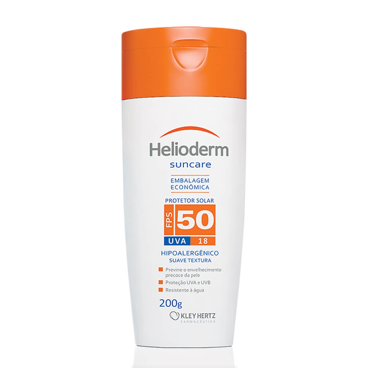 Protetor Solar Helioderm Suncare FPS50 200g | Droga Raia