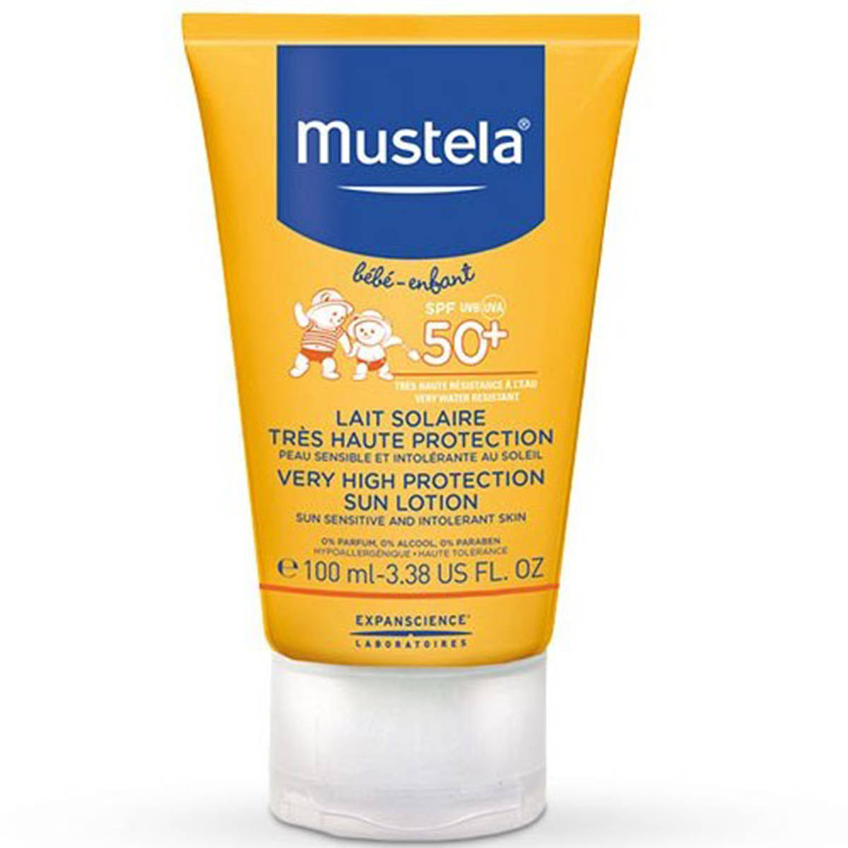 Protetor Solar Mustela Bebê e Infantil FPS50 100ml | Droga Raia