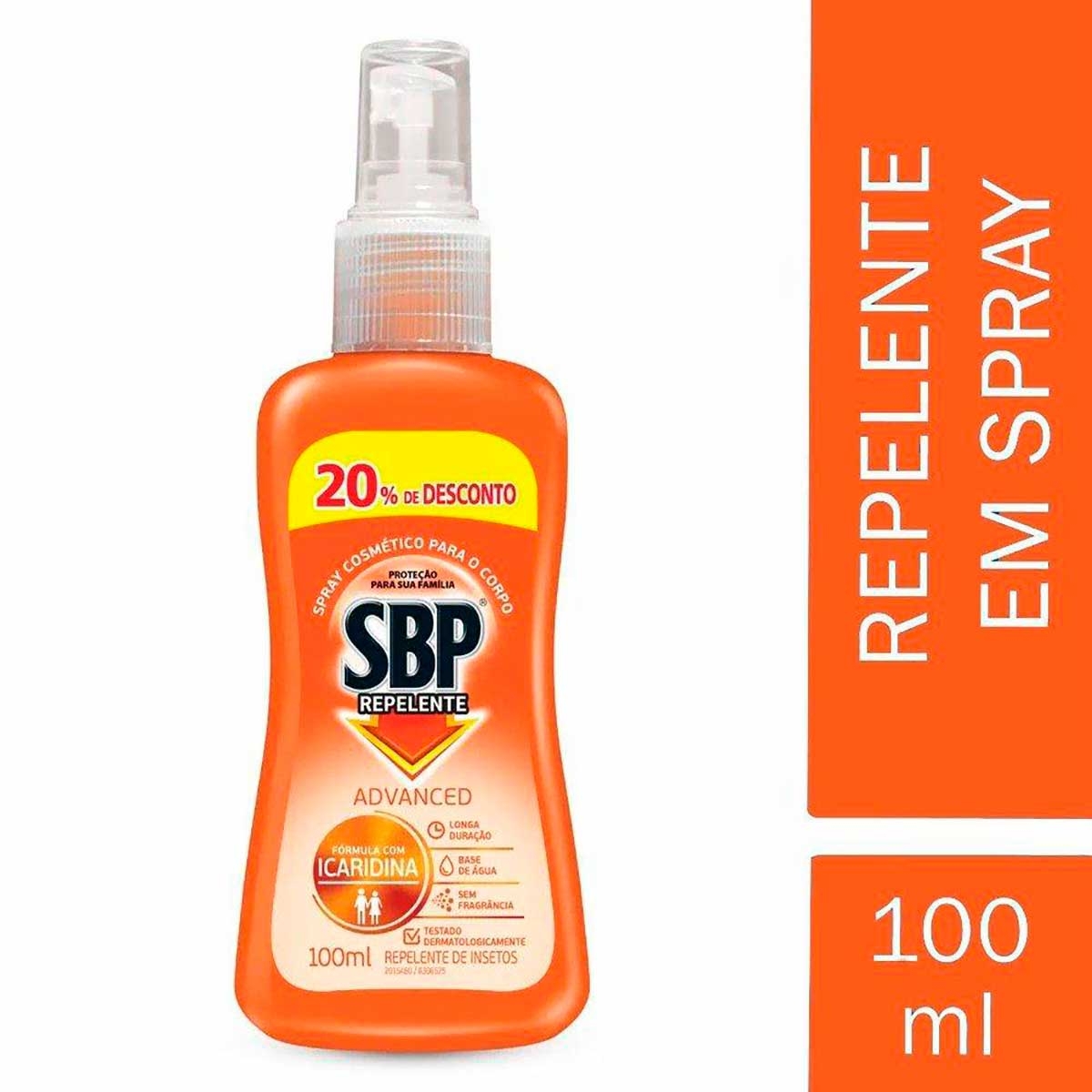 Repelente SBP Advanced Spray Family com 100ml | Droga Raia
