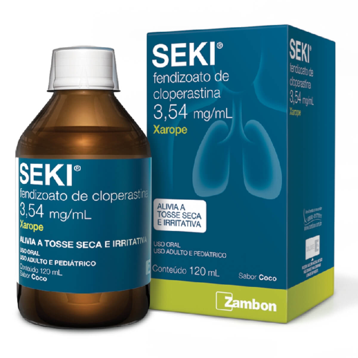 Seki Xarope 3,54mg/ml com 120ml | Droga Raia