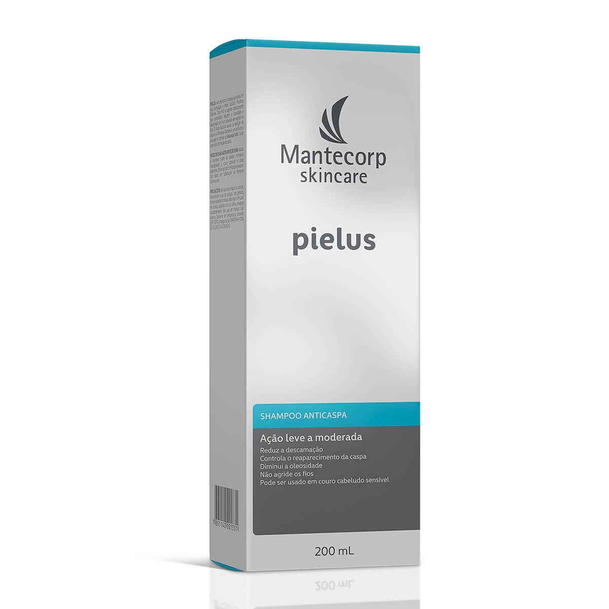 Shampoo Anticaspa Mantecorp Pielus com 200ml | Droga Raia