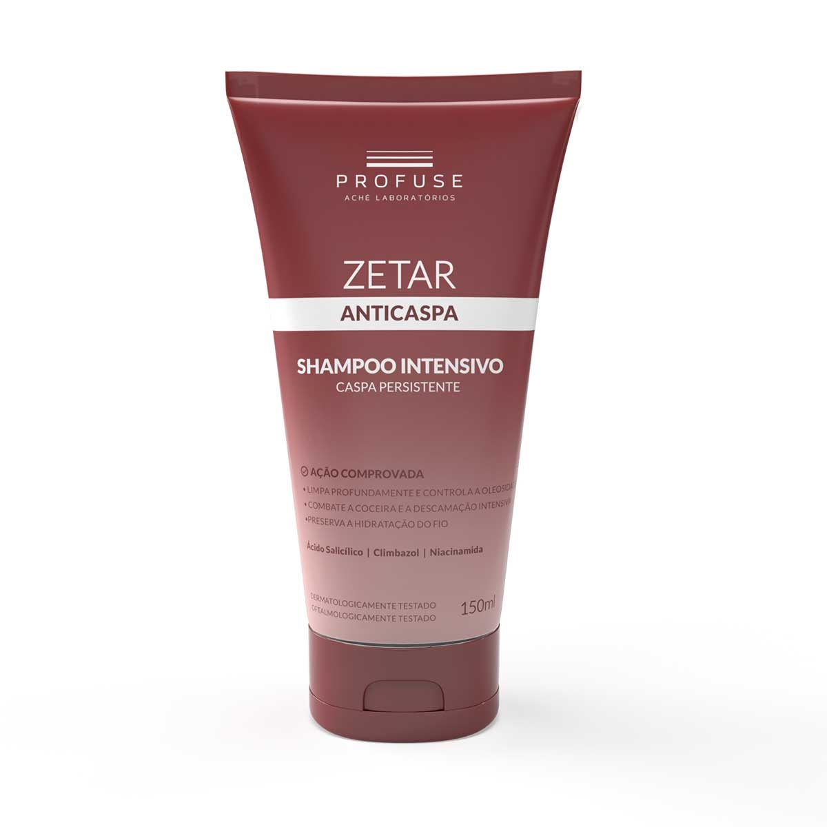 Shampoo Anticaspa Profuse Zetar Intensivo 150ml | Droga Raia
