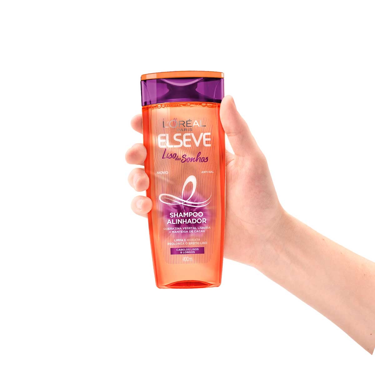 Shampoo Elseve Liso dos Sonhos com 400ml | Droga Raia