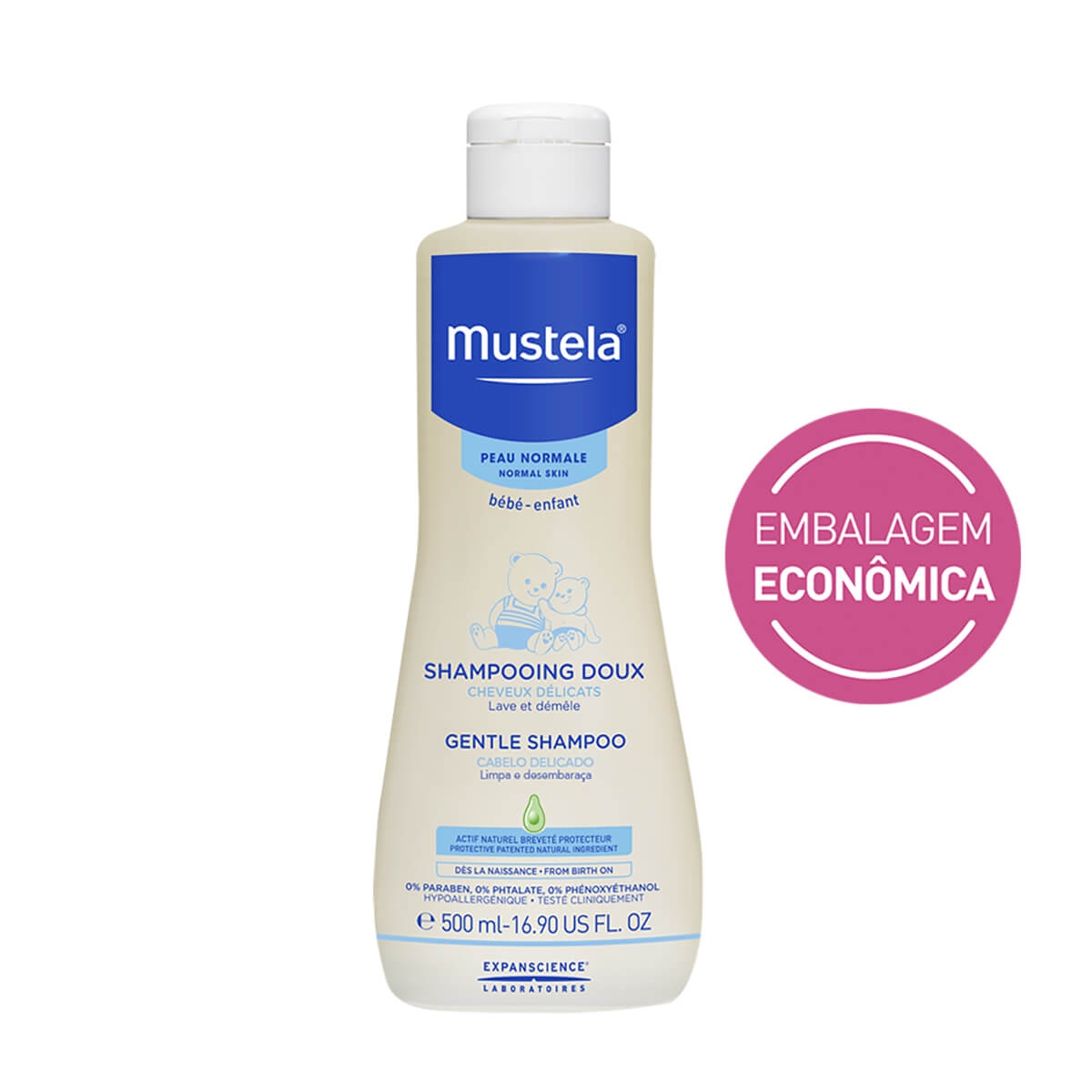 Shampoo Mustela Bebê 500ml | Droga Raia