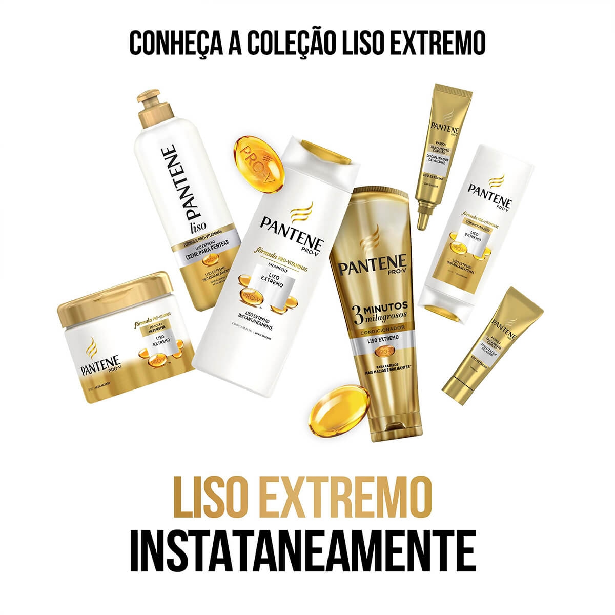 Shampoo Pantene Liso Extremo 175ml | Droga Raia