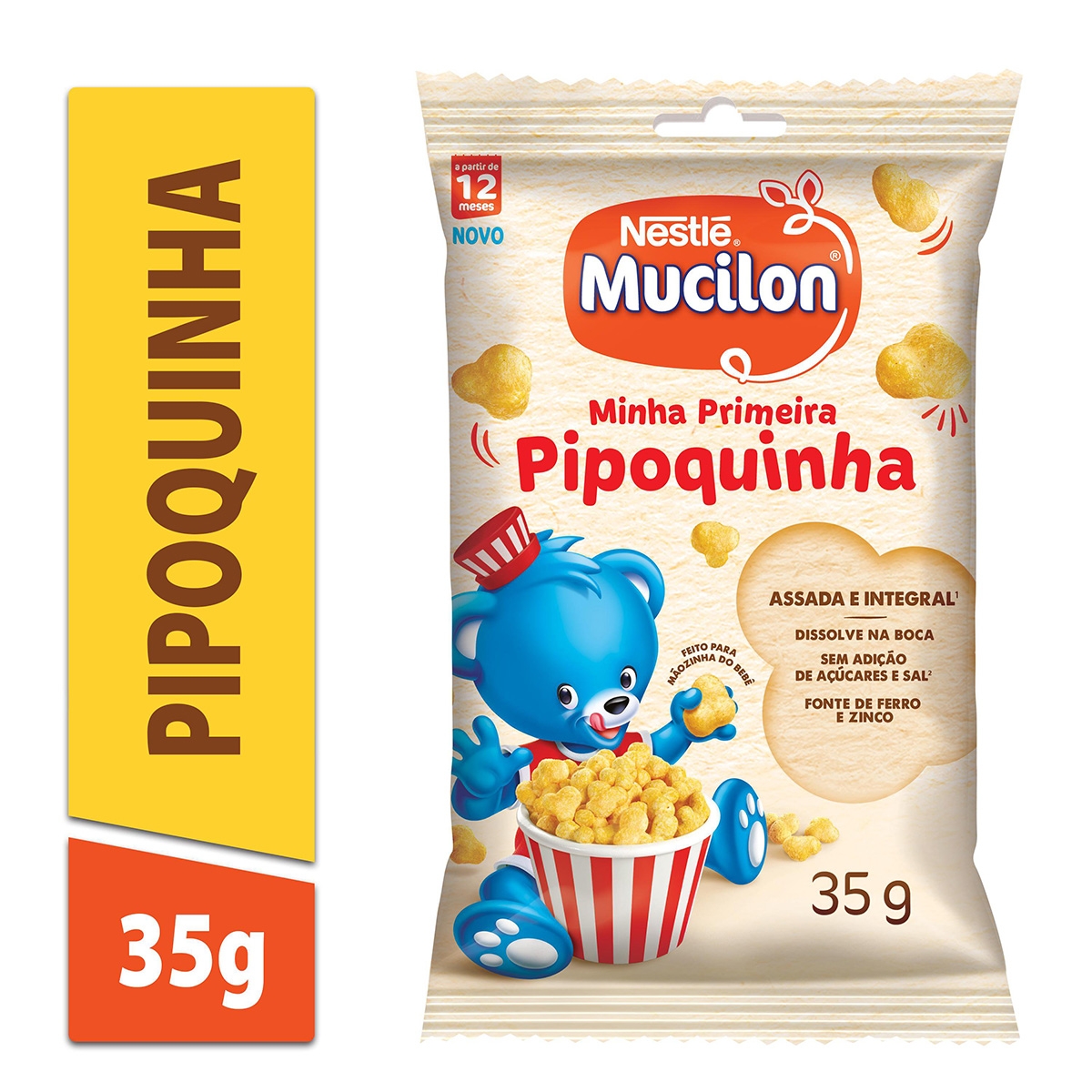 Snack Mucilon Minha Primeira Pipoquinha pelo melhor preço online ...