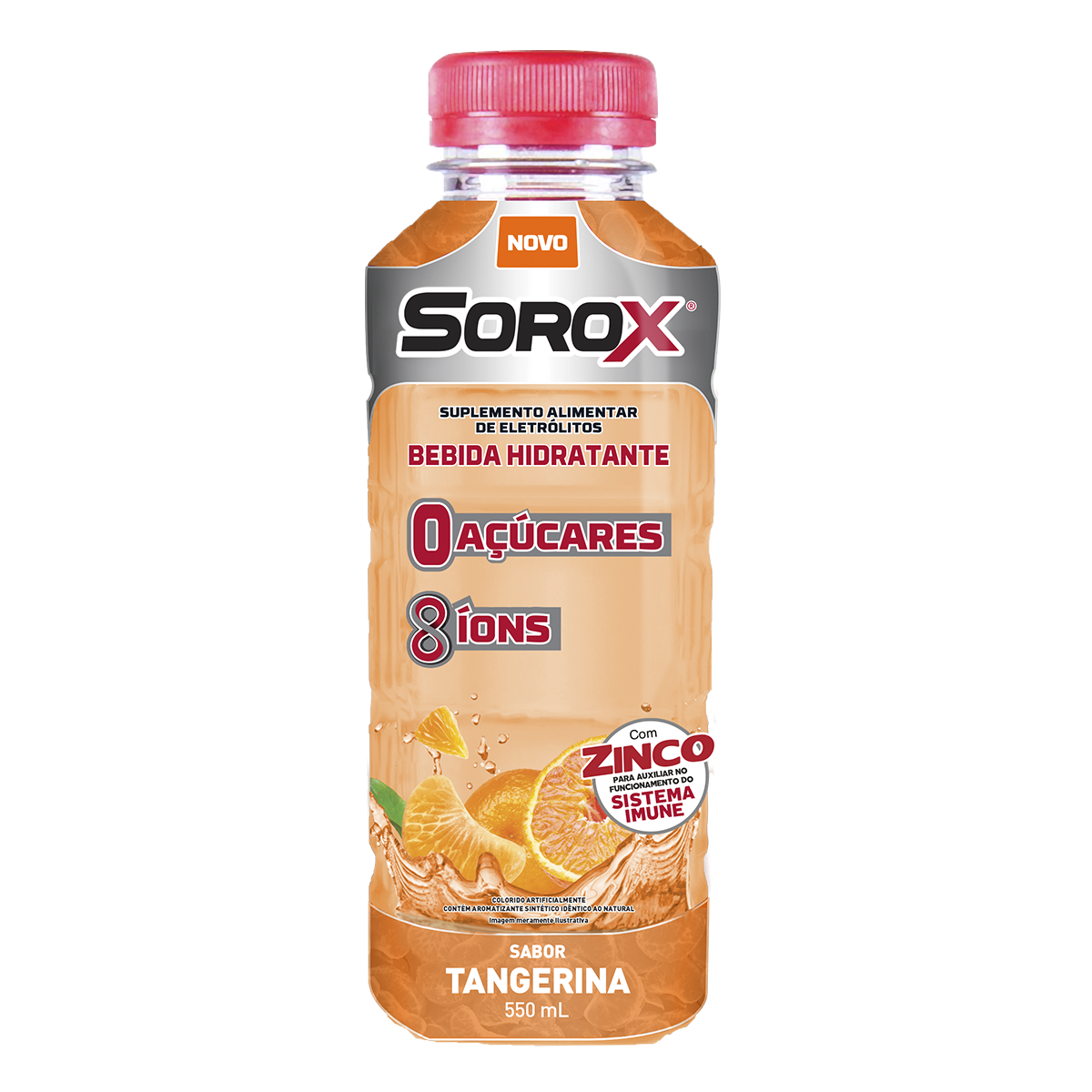 Sorox Tangerina 550ml - Bebida hidratante de eletrólitos - Preço ...