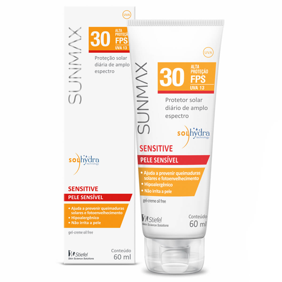 Protetor Solar Sunmax Sensitive FPS 30 60ml | Droga Raia