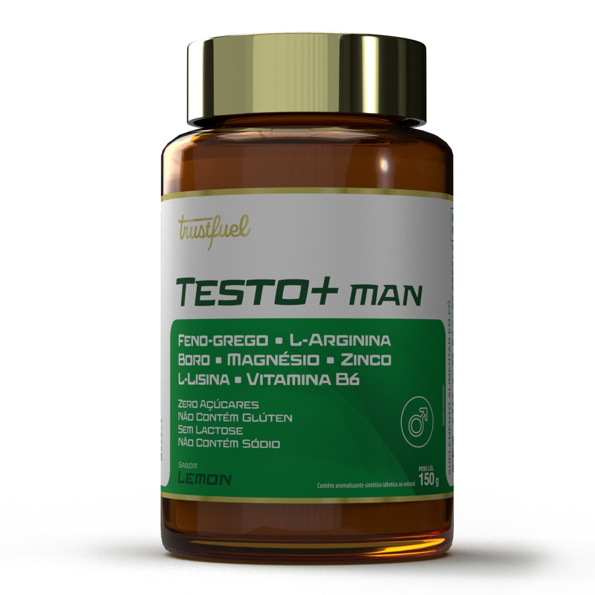 Suplemento alimentar Trustfuel Testo + Man Lemon pó 150g: preço | Droga ...