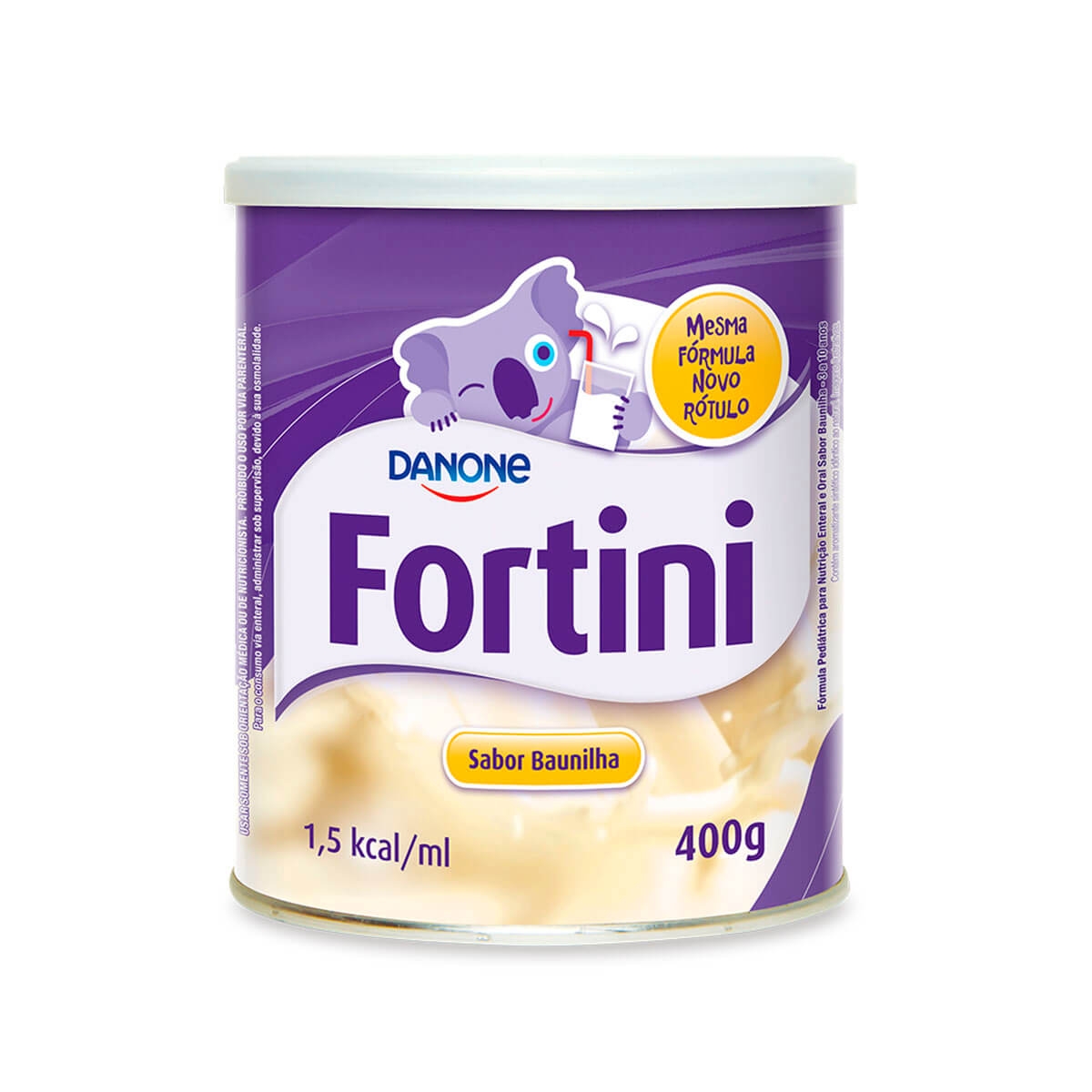 Suplemento Alimentar Danone Fortini Sabor Baunilha com 400g | Droga Raia