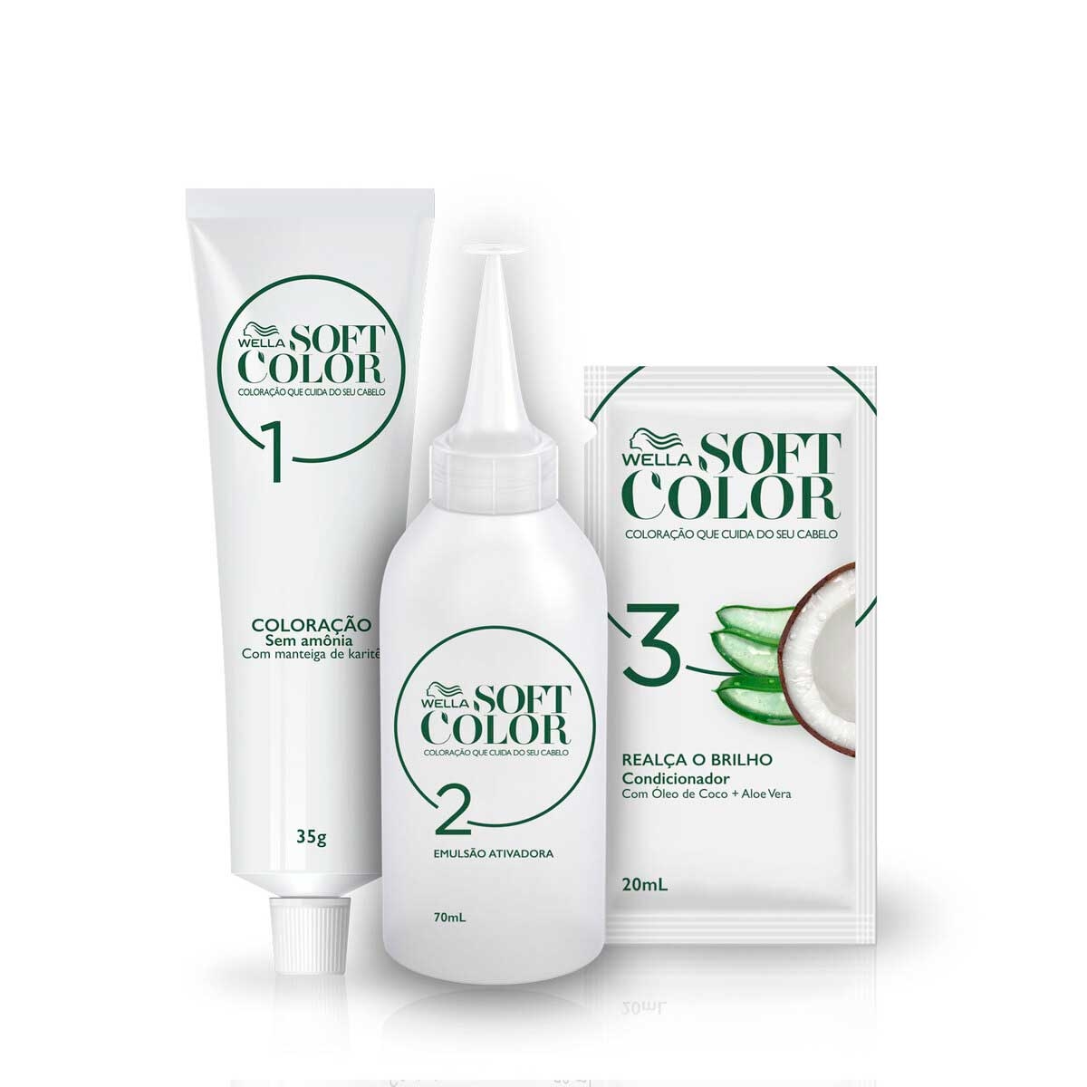 Coloração Soft Color Wella 40 Castanho Médio em oferta | Droga Raia