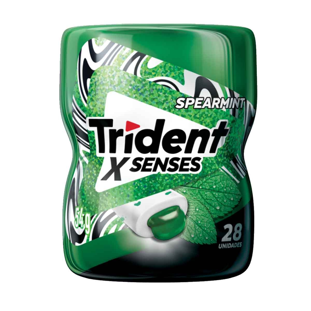 Trident X Senses Menta Zero Açúcar 28 Unidades - Oferta exclusiva ...