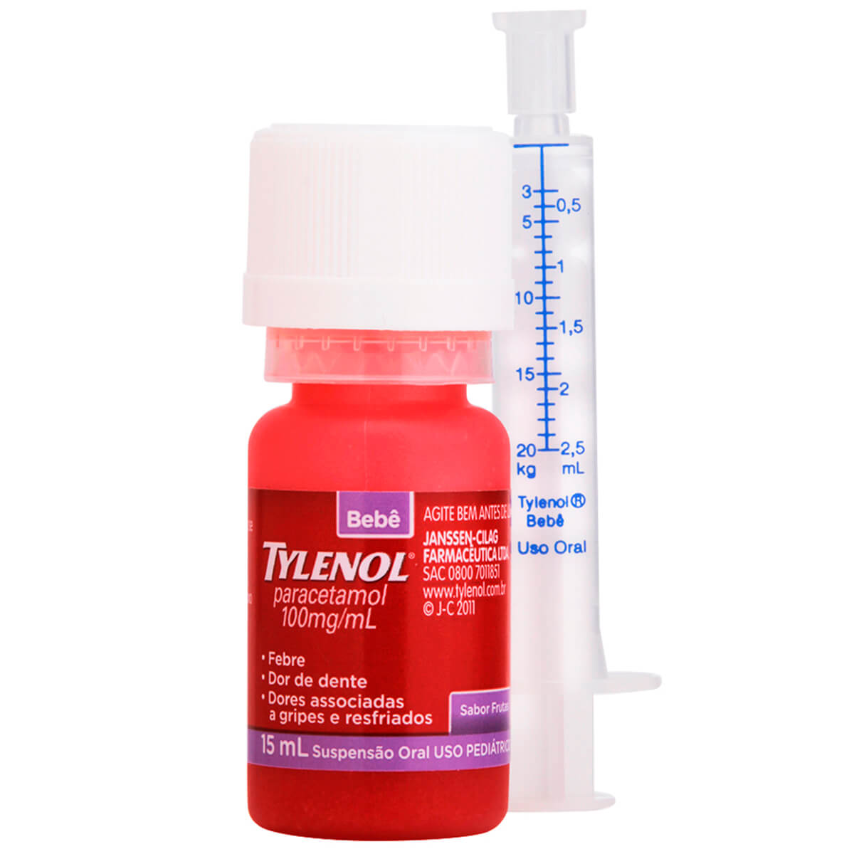 Tylenol Bebê 15ml | Droga Raia