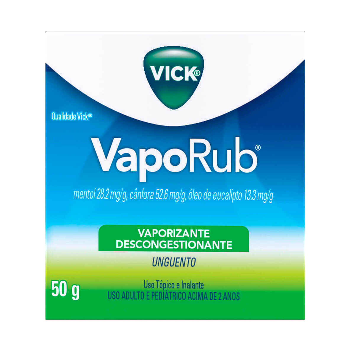 Descongestionante Vick Vaporub Unguento Vick 50g | Droga Raia