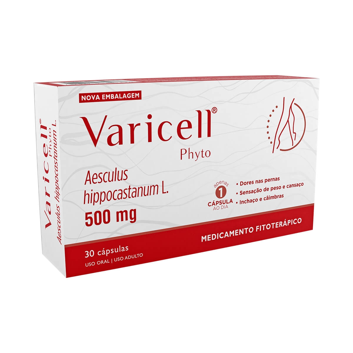 Varicell Phyto 500mg com 30 Cápsulas | Droga Raia