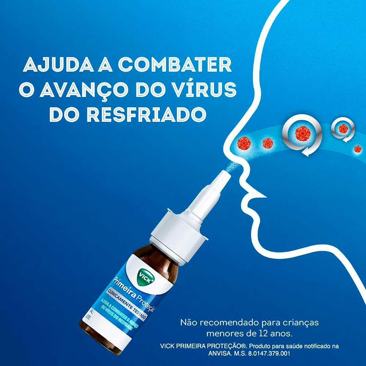 Vick Primera Proteção Spray Nasal com 15ml | Droga Raia