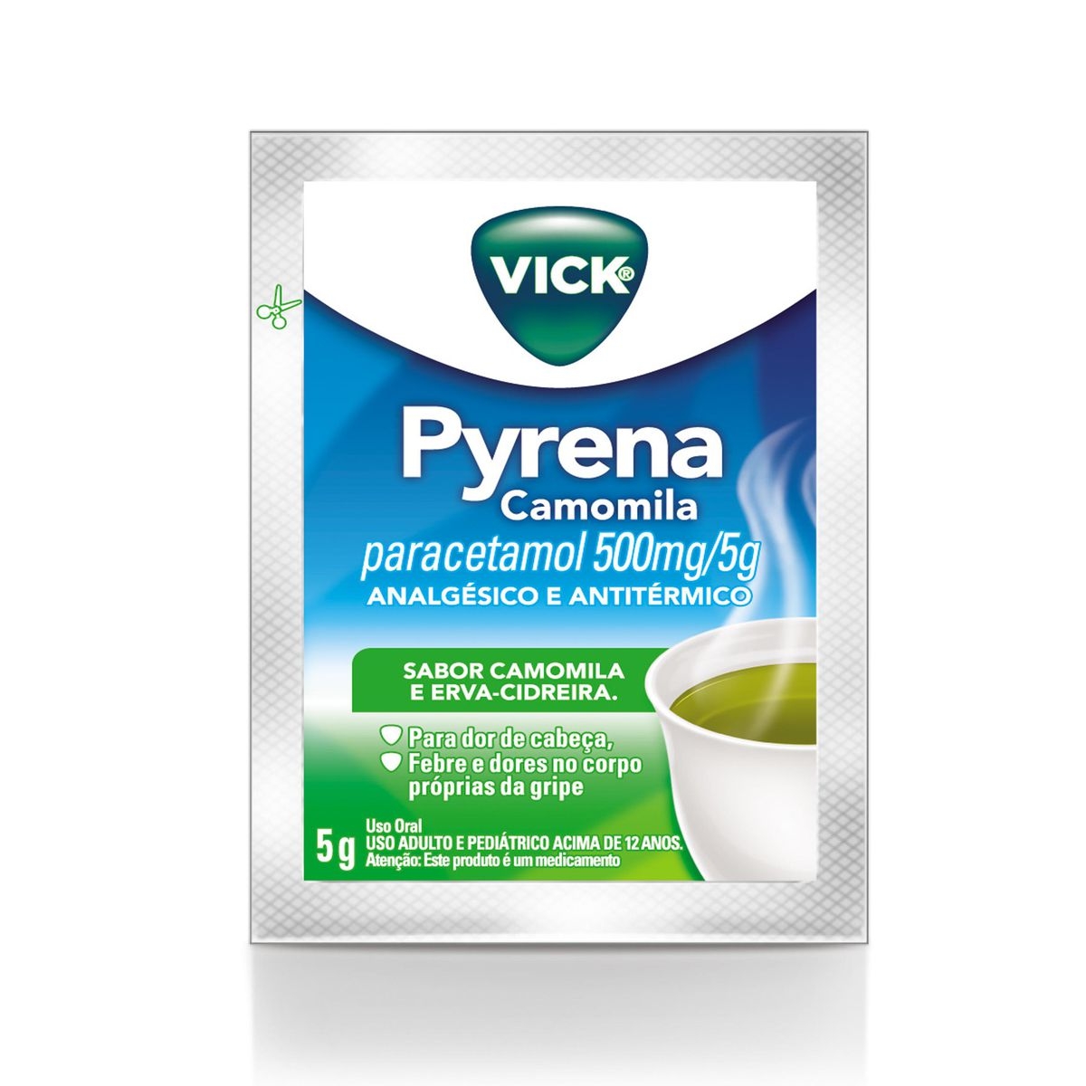 Chá Vick Pyrena Camomila com 5g | Droga Raia