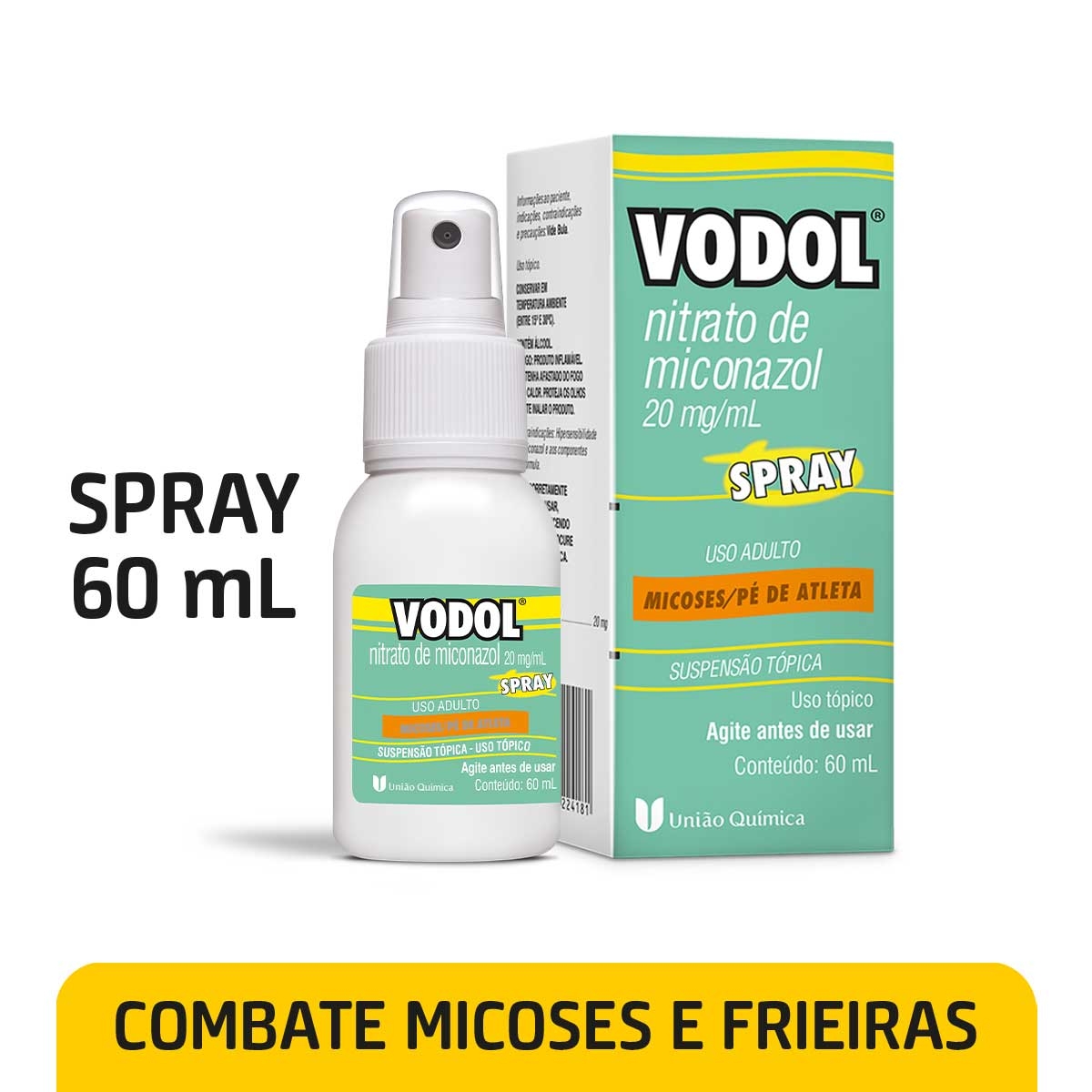 Vodol 20mg/ml Spray com 60ml | Droga Raia