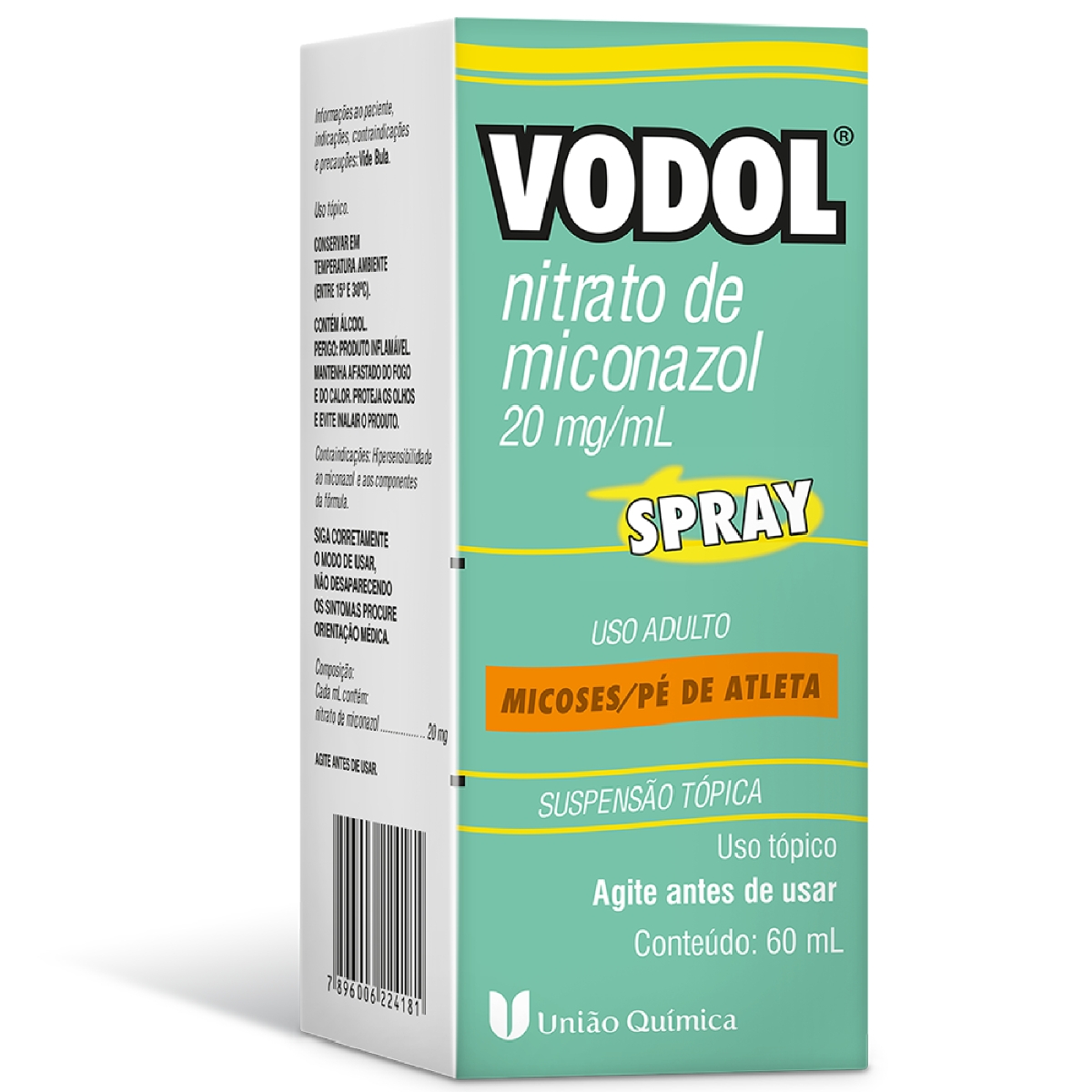 Vodol 20mg/ml Spray com 60ml | Droga Raia