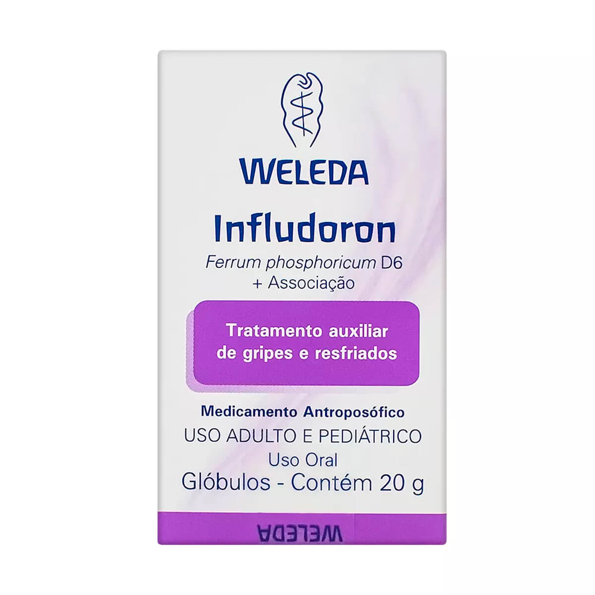 Infludoron Weleda Glóbulos com 20g | Droga Raia