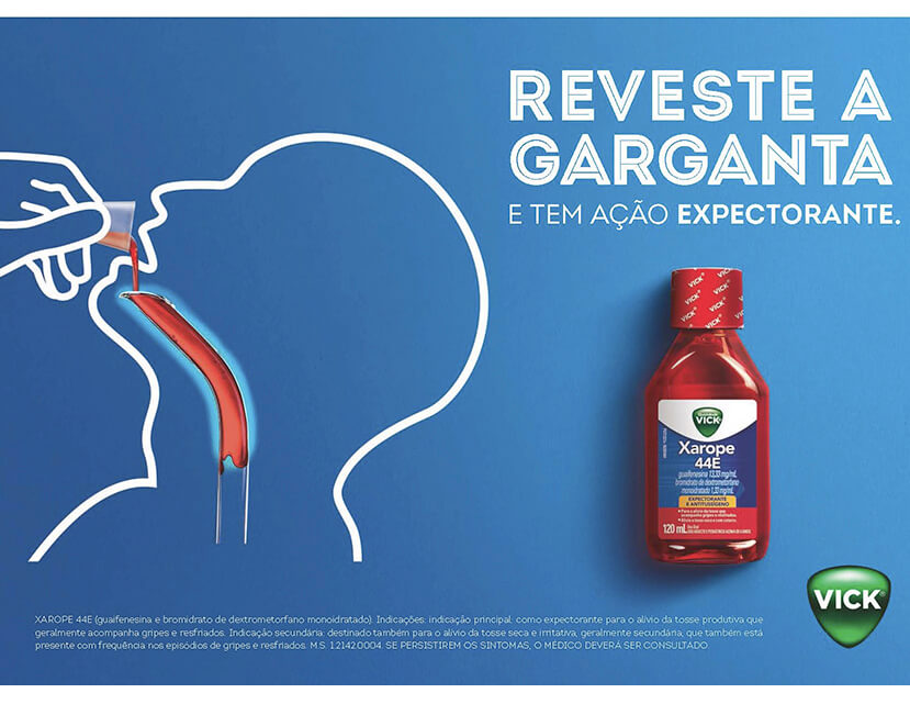 Xarope Vick 44E 120ml | Droga Raia